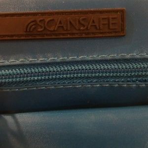 scansafe | Bags | Safescan Rfid Protected Purse Blue | Poshmark